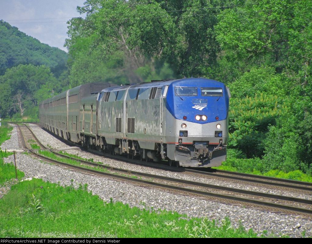 Amtrak 1, CP's River Sub.